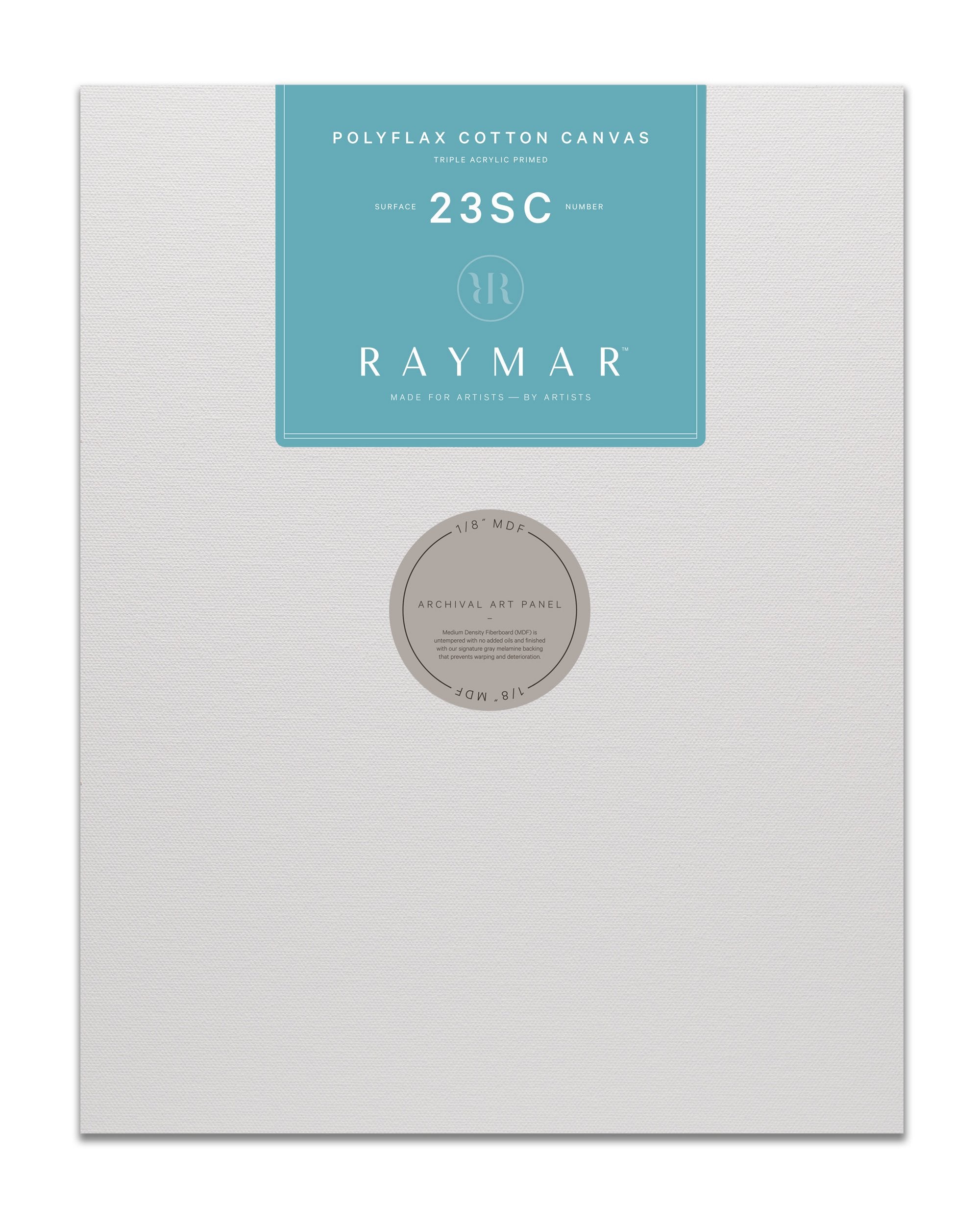 23SC Smooth Cotton Panels - 1/8" MDF – RAYMAR
