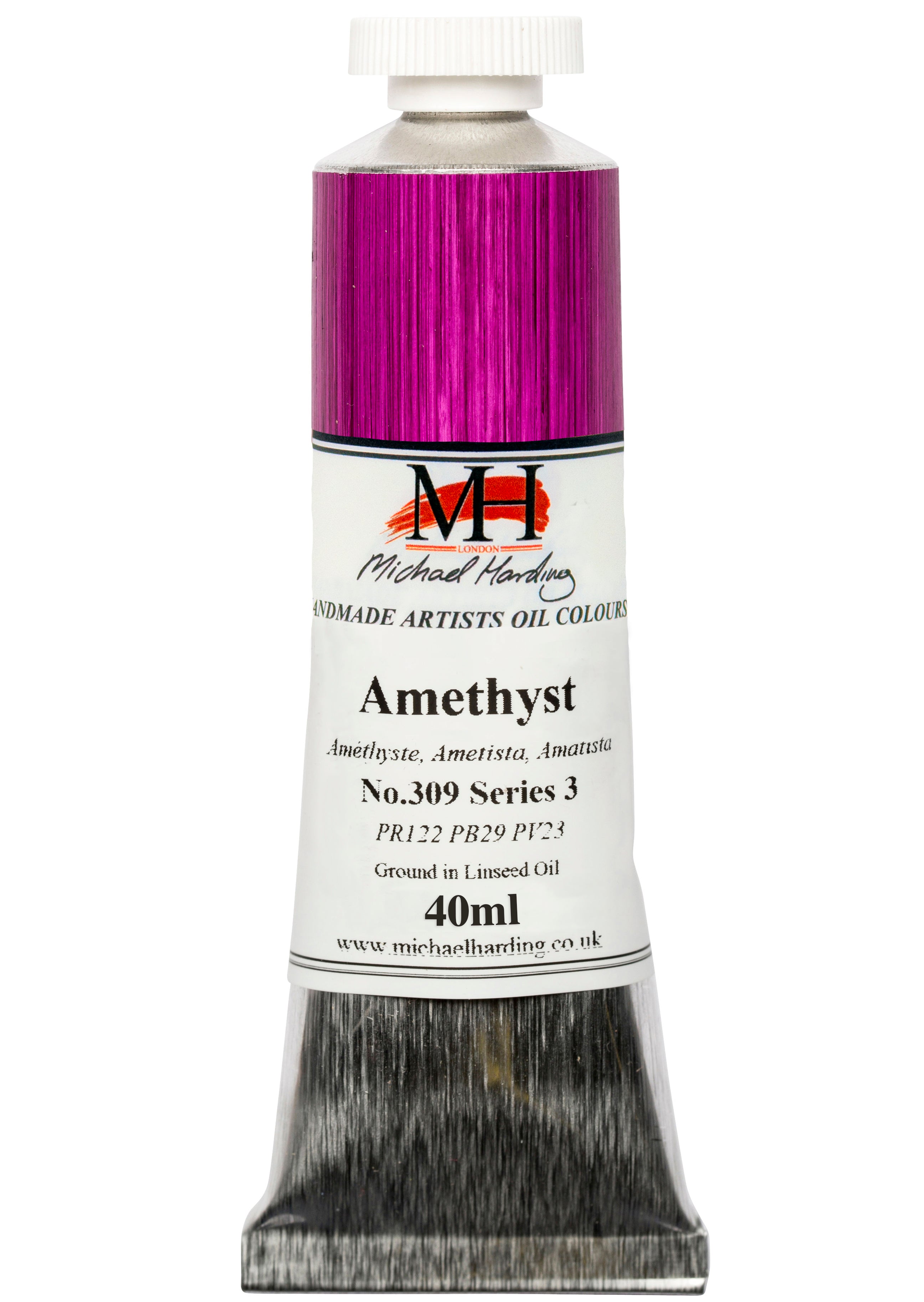 Michael Harding Oil Paint - Amethyst - 40ml Tube – RAYMAR