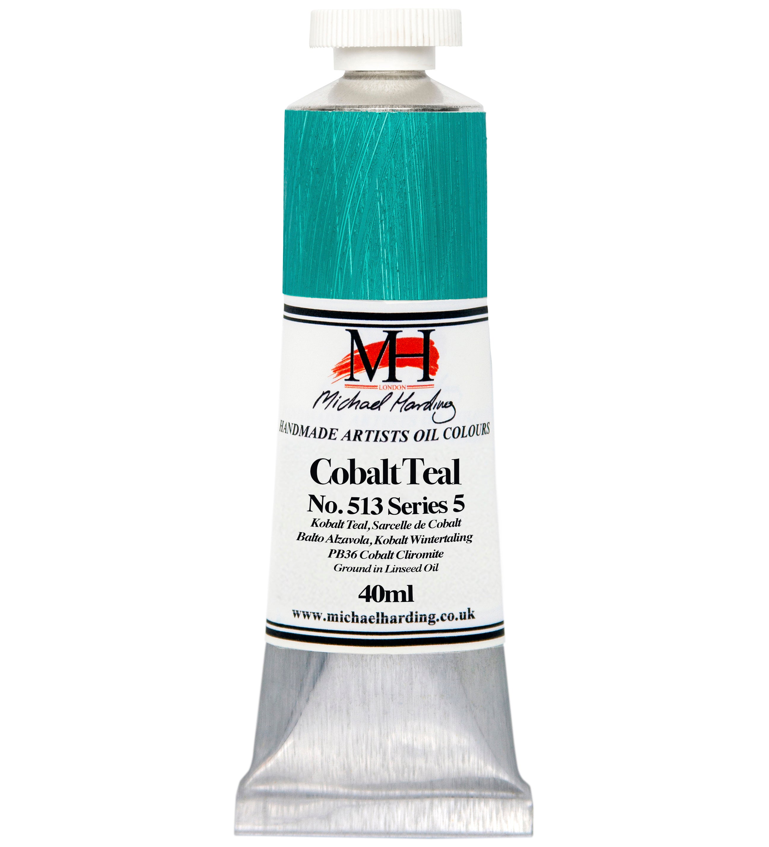 Michael Harding Oil Paint - Cobalt Teal - 40ml Tube – RAYMAR