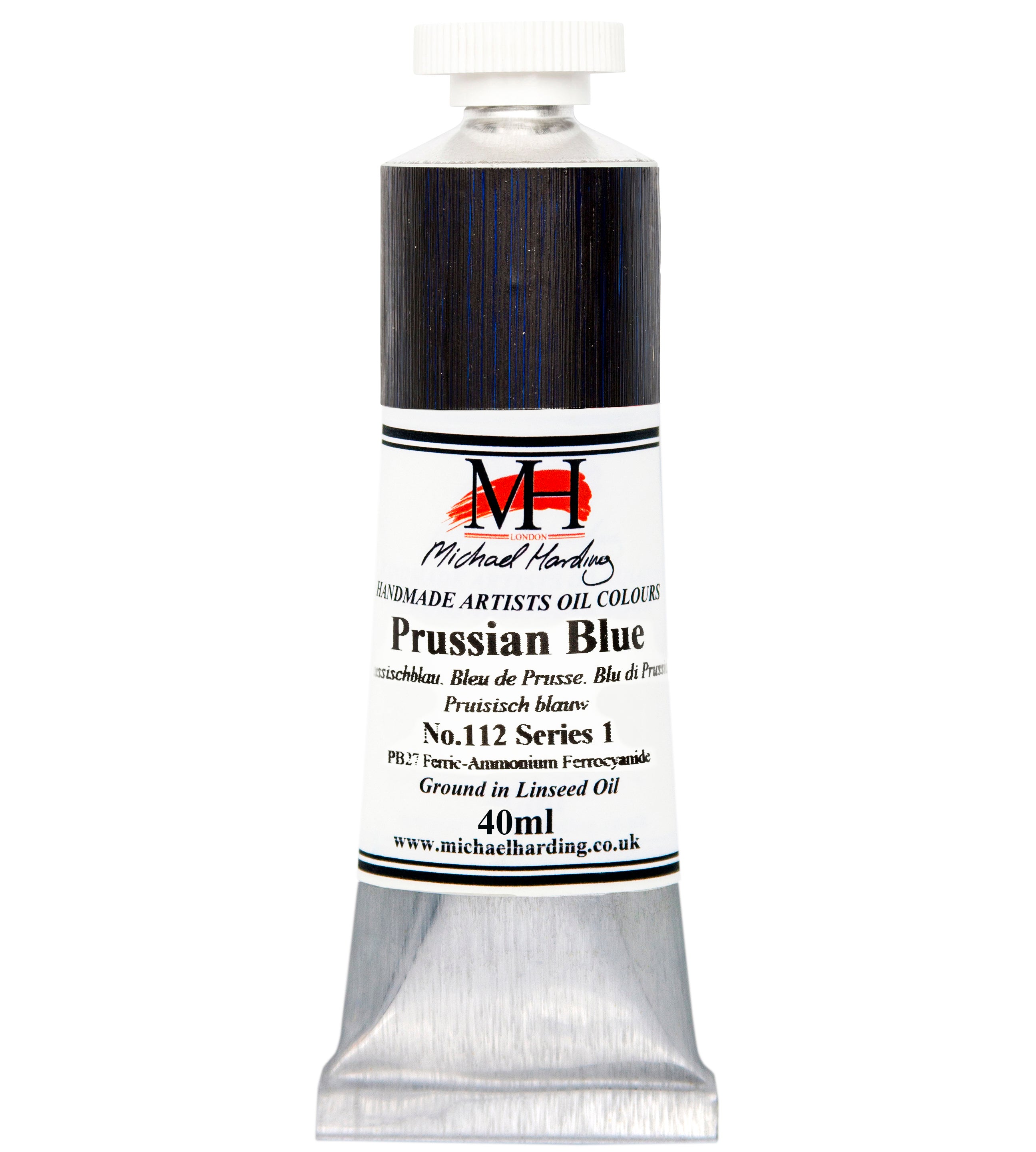 Michael Harding Oil Paint - Prussian Blue - 40ml Tube – RAYMAR