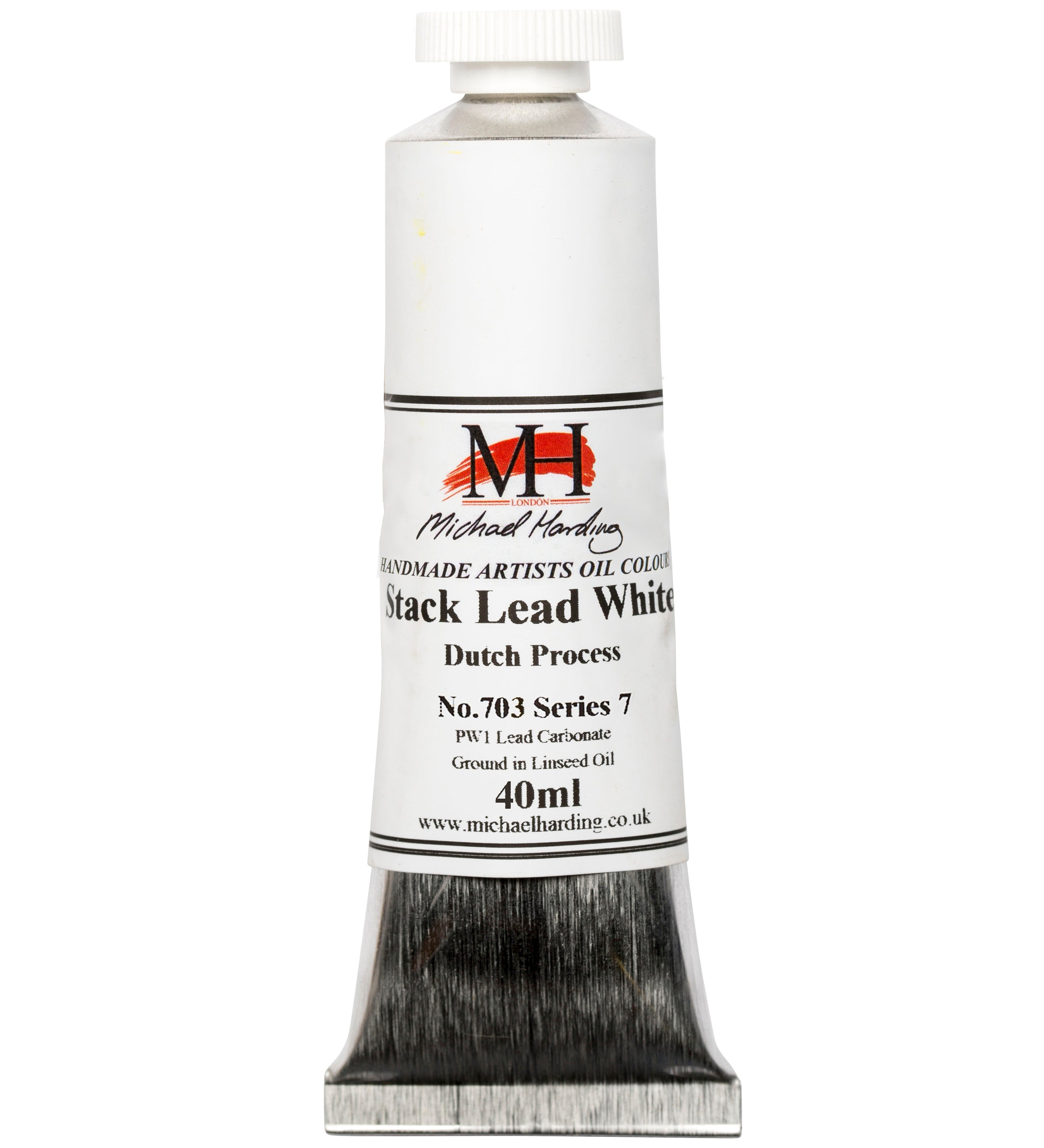 Michael Harding Oil Paint - Stack Lead White - 40ml Tube – RAYMAR