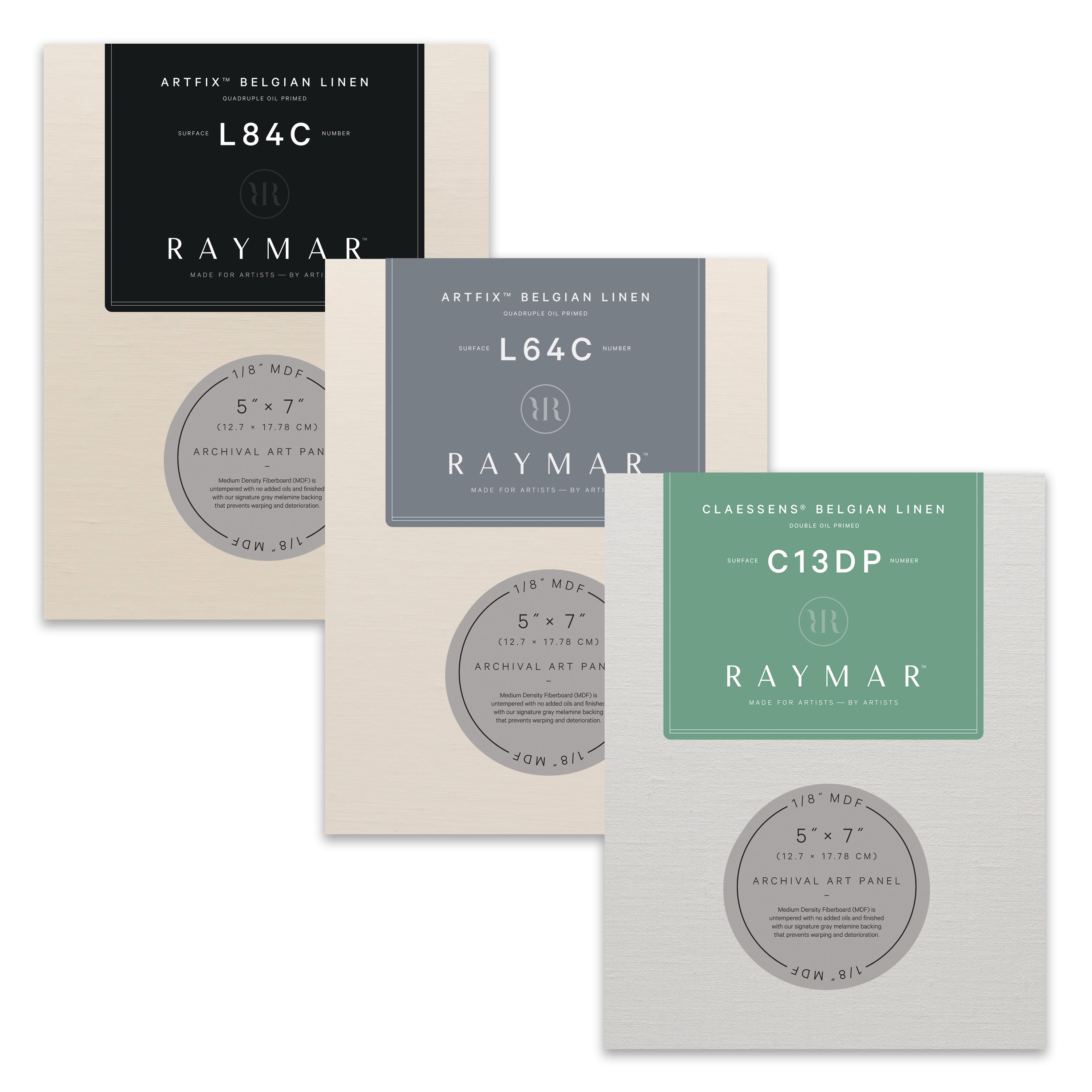 RAYMAR Panels Sample Set "Only the Finest" [5x7]