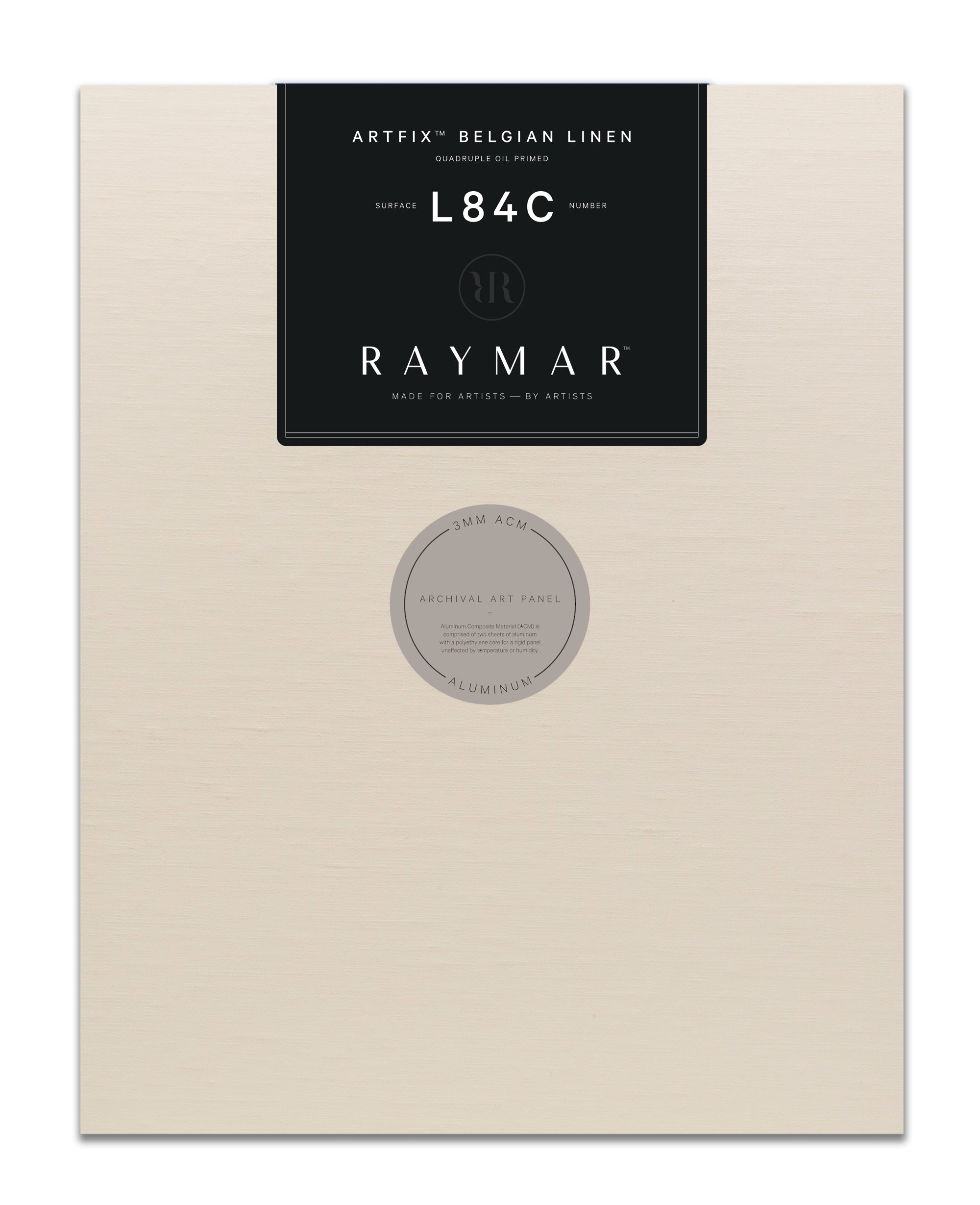 RAYMAR L84C Artfix Linen - 3mm ACM Panels (Aluminum)