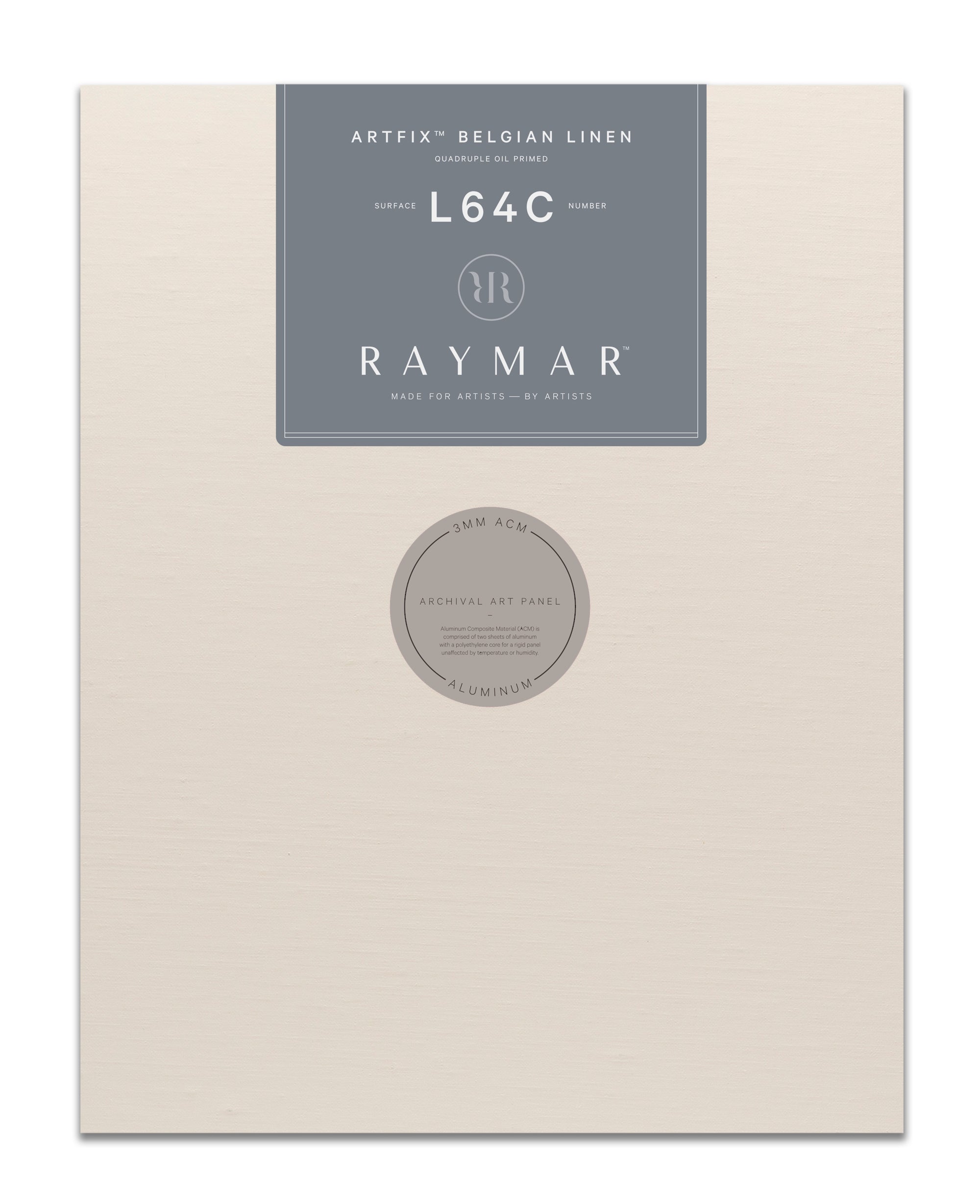 RAYMAR L64C Artfix Linen - 3mm ACM Panels (Aluminum)